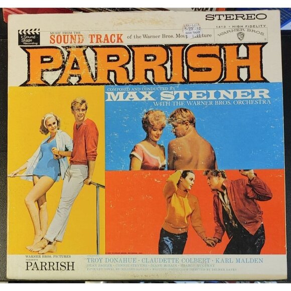Media | Vintage Vinyl Record Max Steiner Parrish Music From The Sound Track 1961 | Poshmark